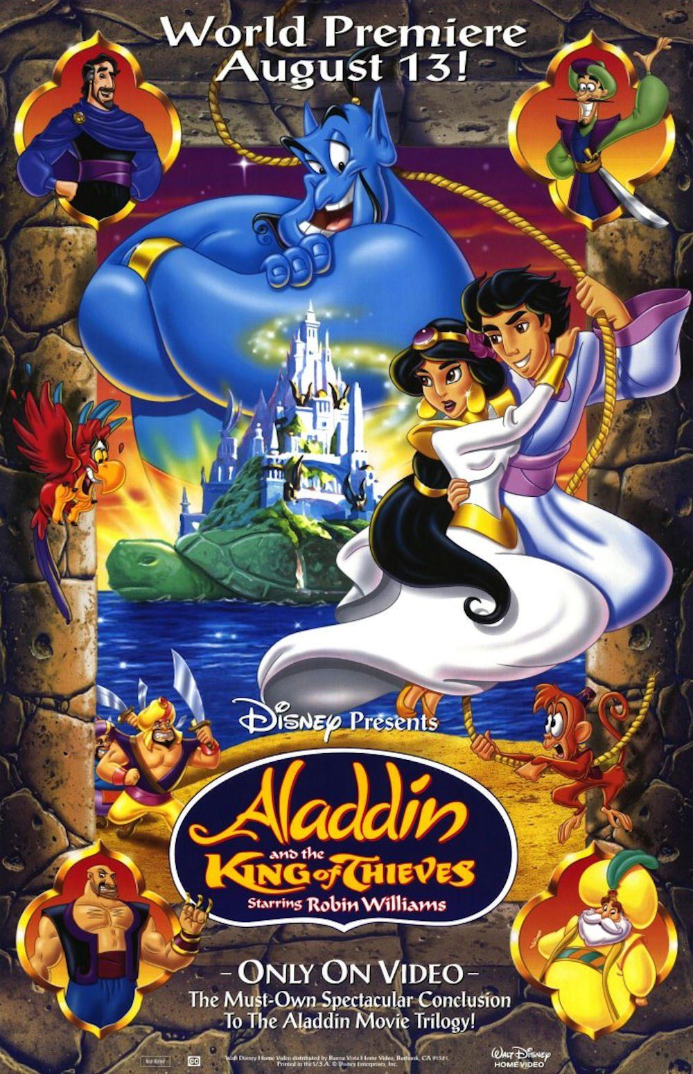 Aladdin and the King of Thieves Characters — Complete Cast Guide | Shapes