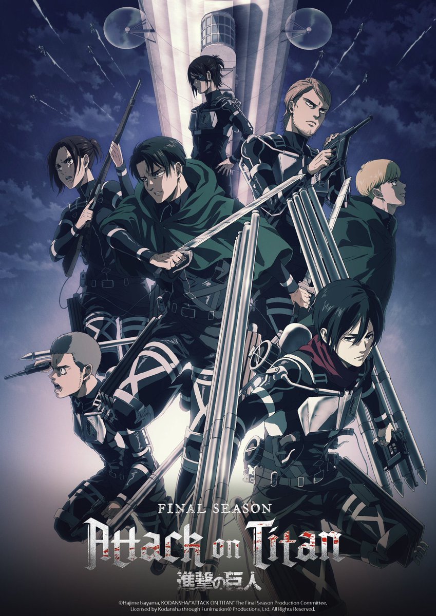 Attack on Titan Final Season The Nine Titans | Shapes