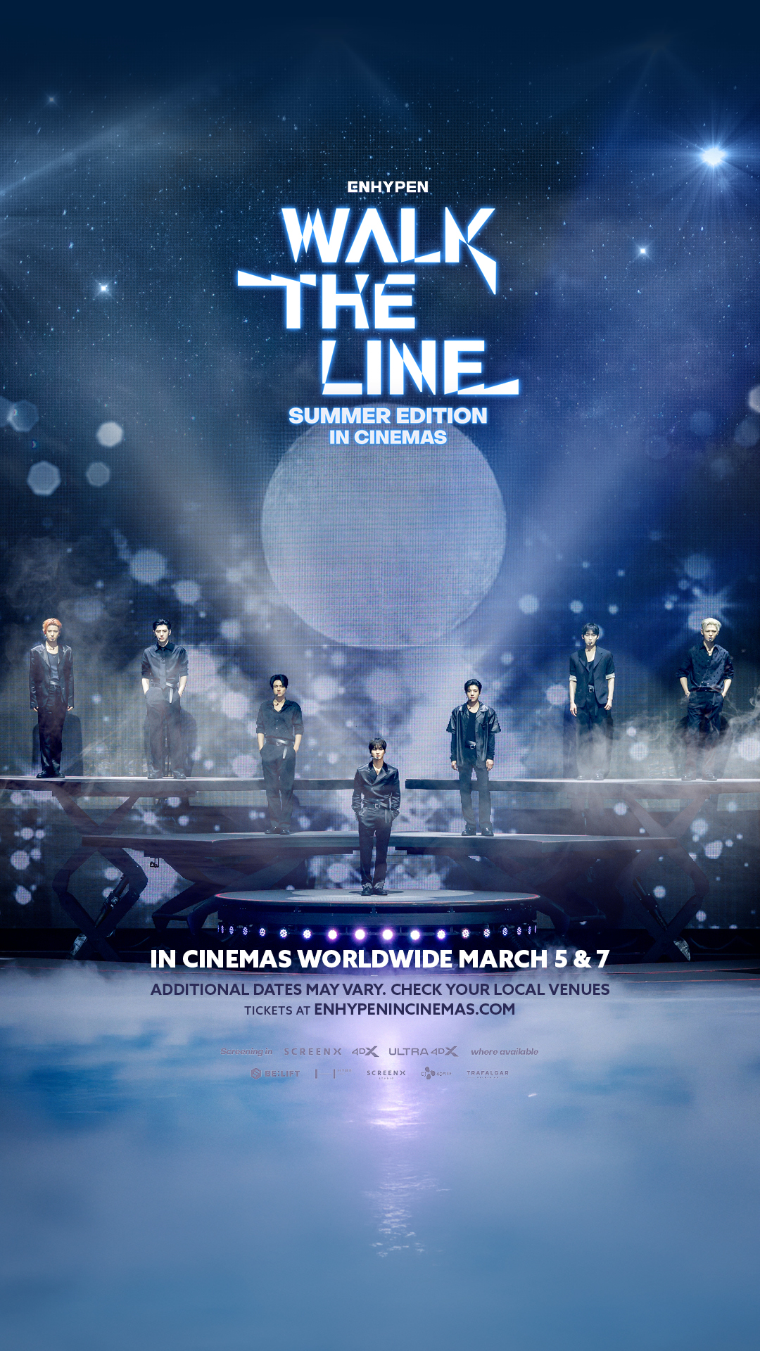 ENHYPEN [WALK THE LINE SUMMER EDITION] IN CINEMAS Behind the Scenes ...