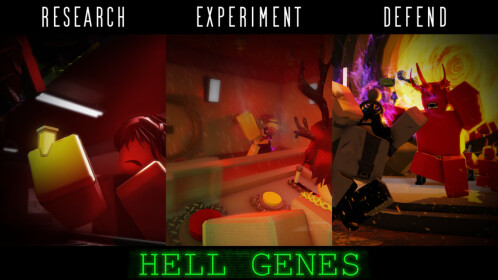 Hell Genes Evolutions & Mutations | Shapes