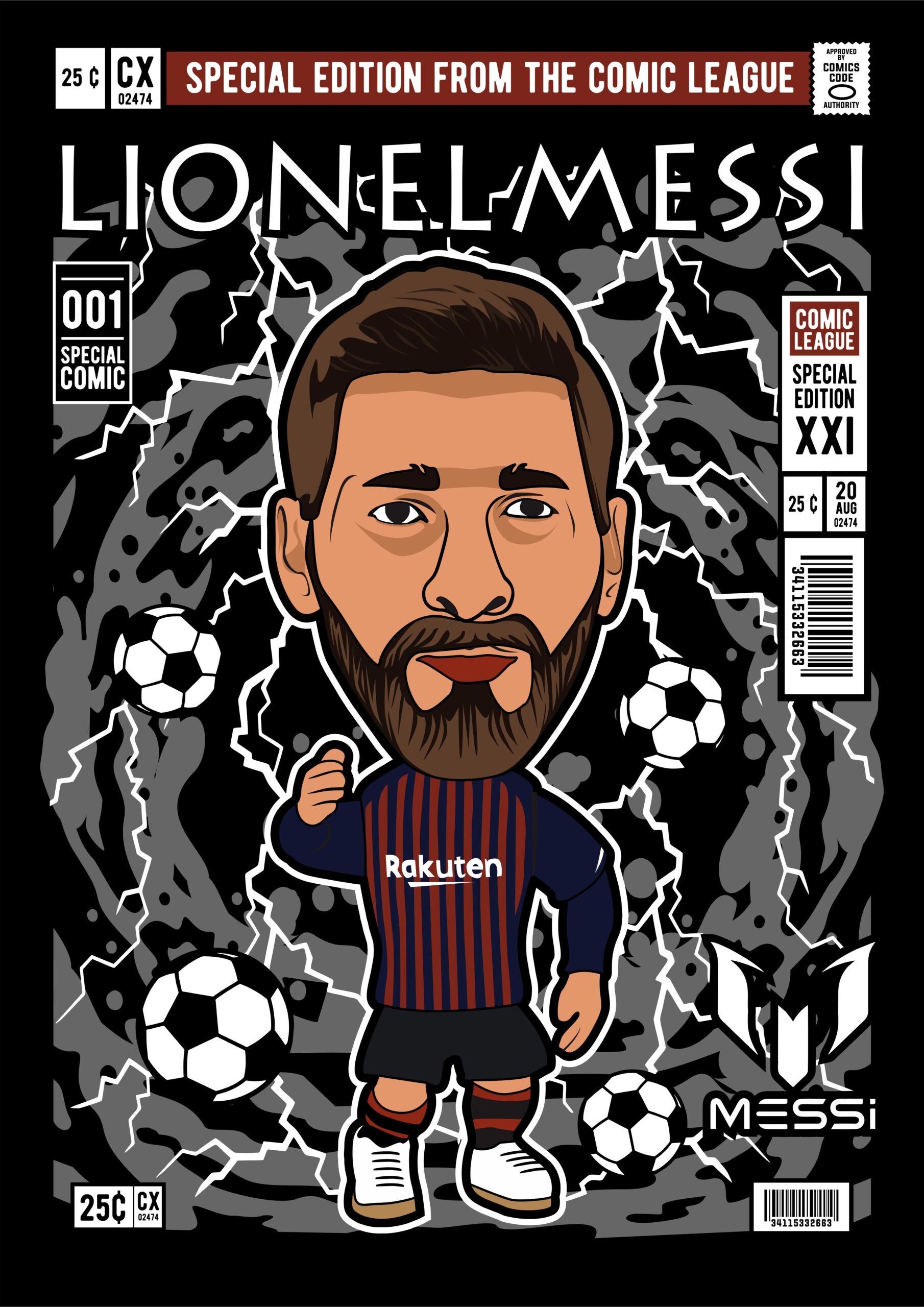 Lionel Messi Author & Creative Team Guide | Shapes