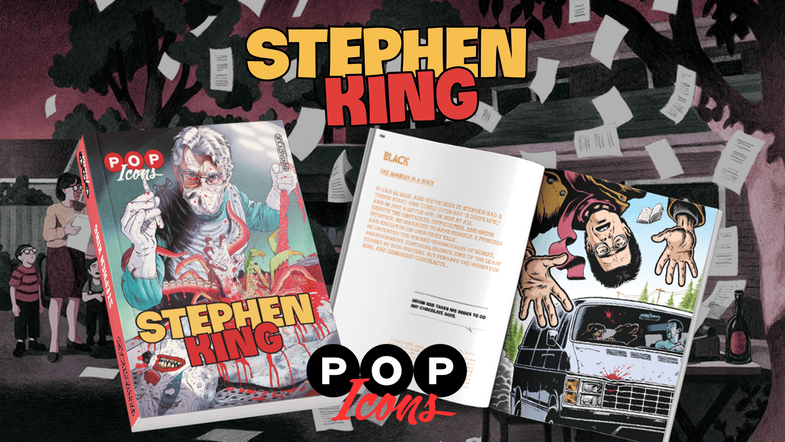 Stephen King (Author & Works) Deep Dives — Advanced Analysis | Shapes