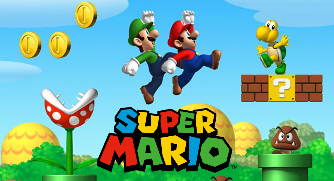 Super Mario (Franchise) Power-Ups & Items | Shapes