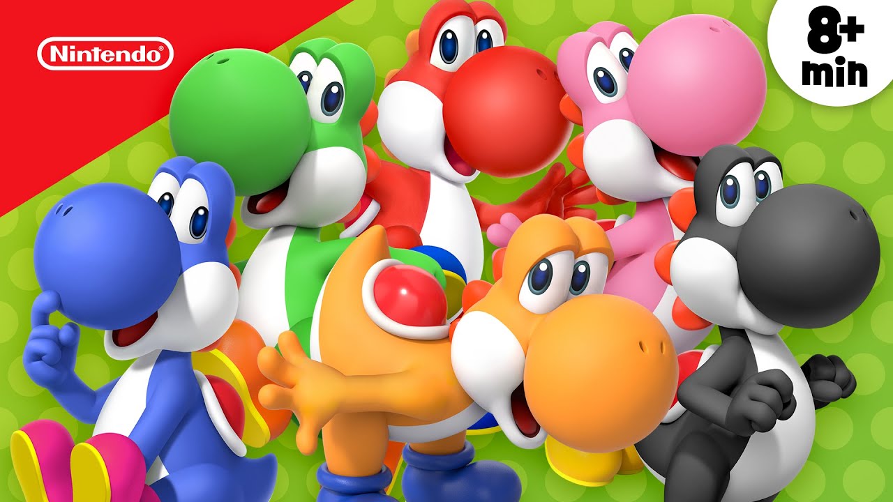 The Yoshi Colors Yoshi Variants & Abilities | Shapes