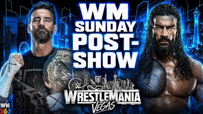 WWE WrestleMania 42 Sunday - Post-show Match Card & Results | Shapes