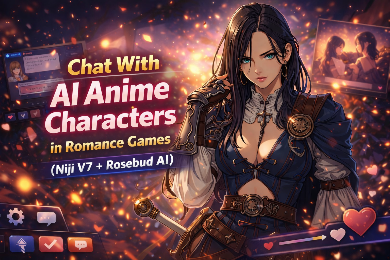Best Rosebud AI Anime Character Mods and Chatbots | Shapes